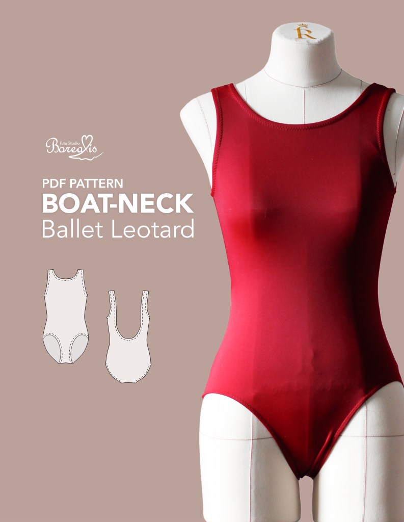 SEWING PATTERN | Boat-neck ballet leotard - Tutu Studio Borealis