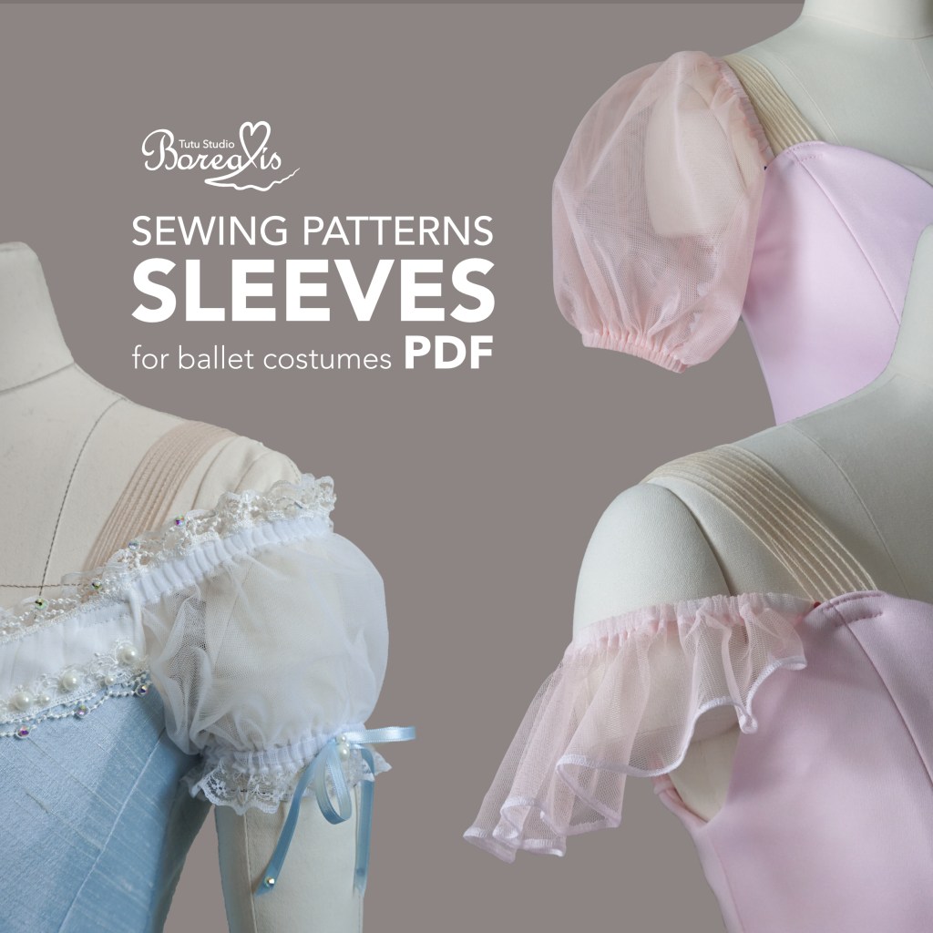SEWING PATTERN | Sleeves for ballet costumes - Tutu Studio Borealis